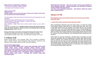 Bahan Khotbah dalam Filipi pasal ayat 2 sampai 9 | DOCX