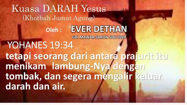 Khotbah Jumat Agung | PPTX