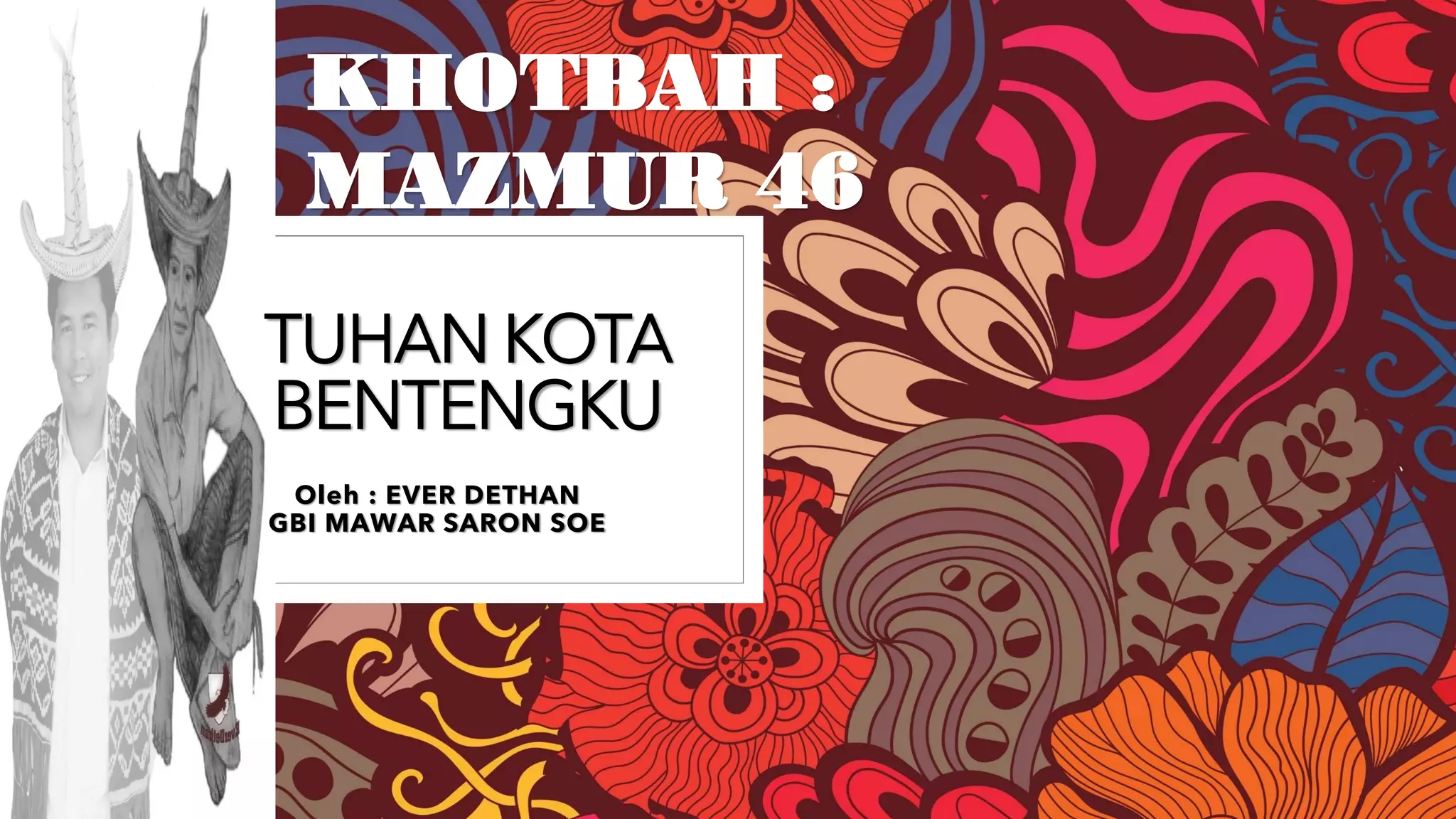 Khotbah mazmur 46 | PDF