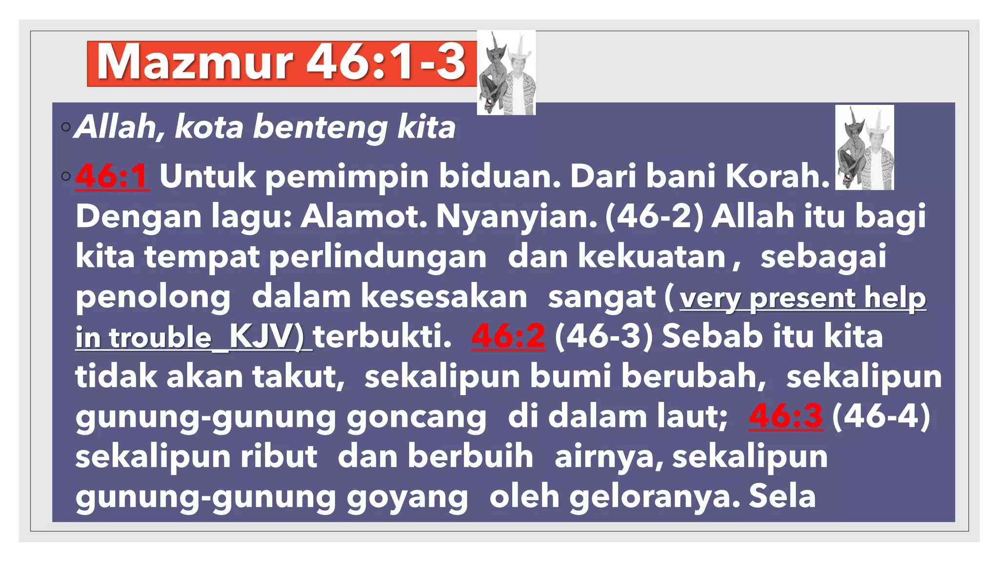 Khotbah mazmur 46 | PDF