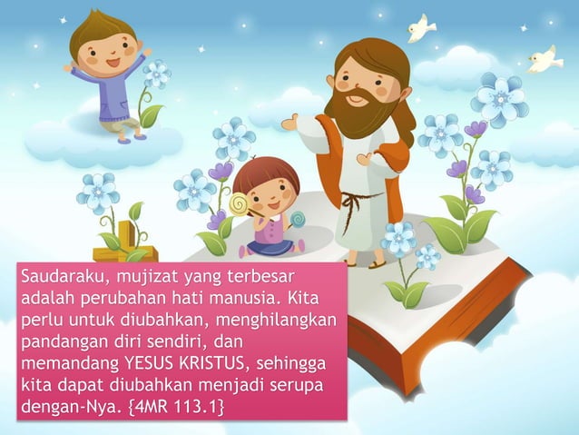 Khotbah Rohani Anak-anak YESUS Memberi Makan 5000 orang.pptx