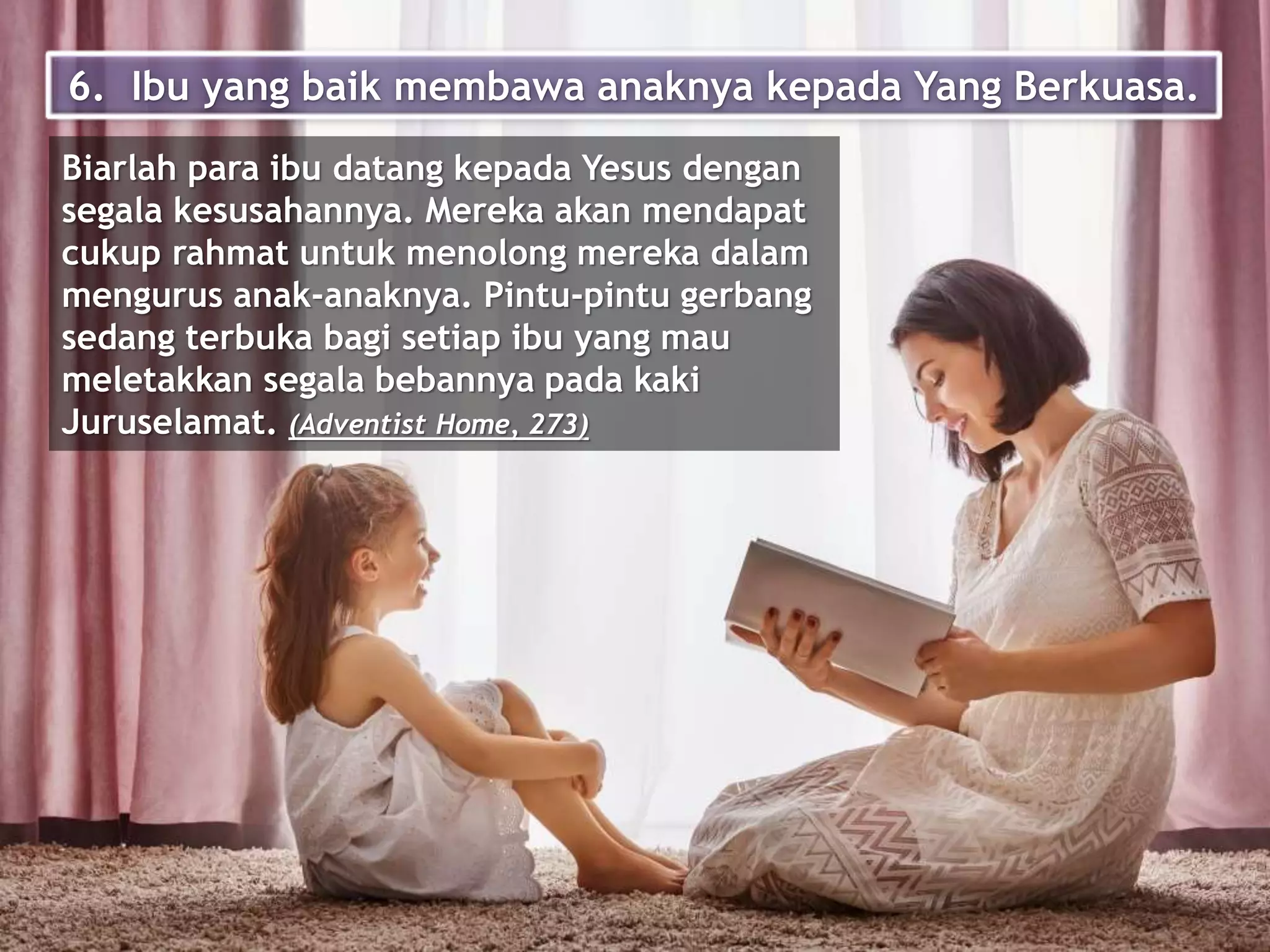 Khotbah rohani ibu yang baik untuk website | PPTX