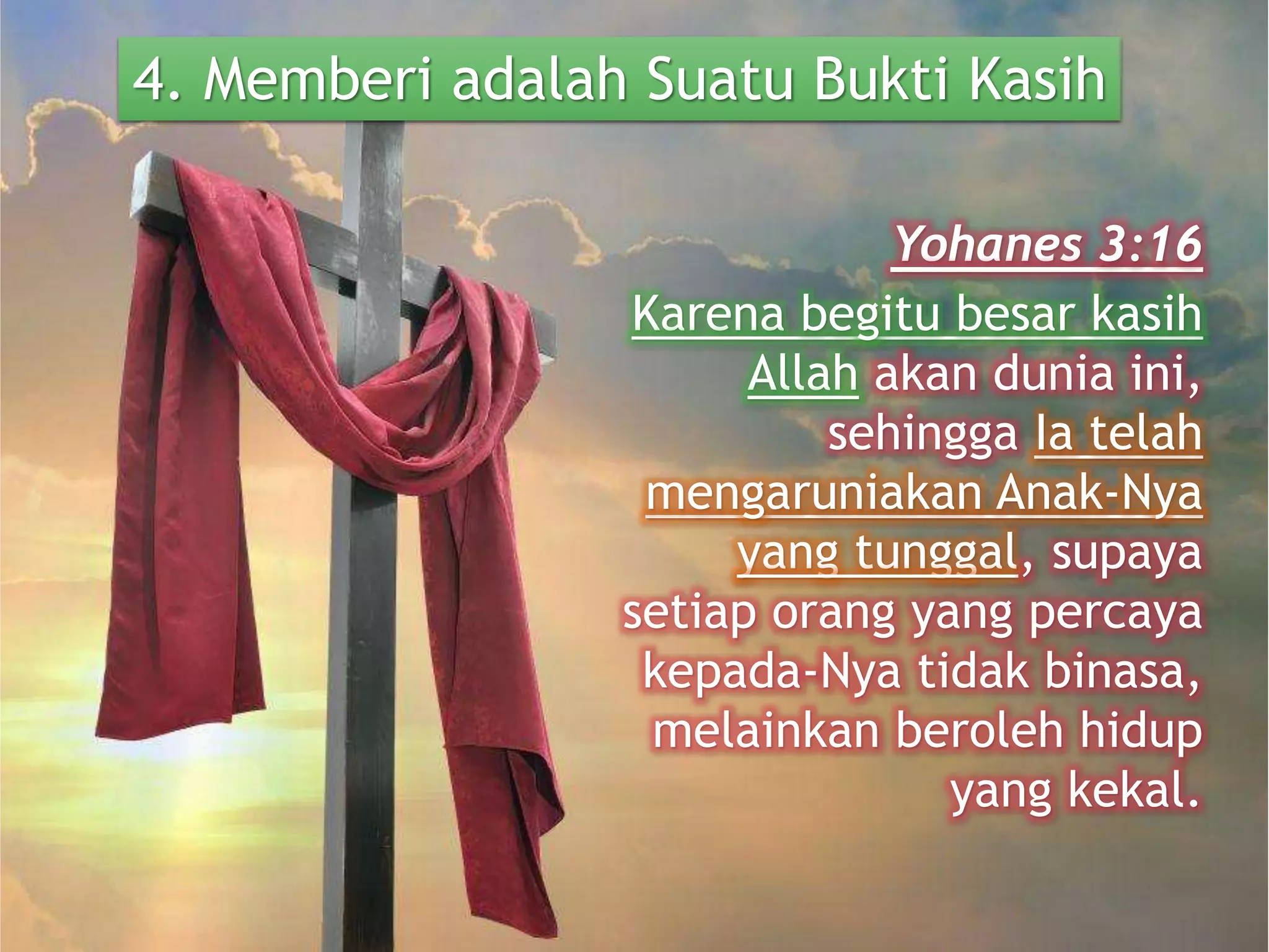 Khotbah Rohani Persembahan Janda Miskin | PPTX