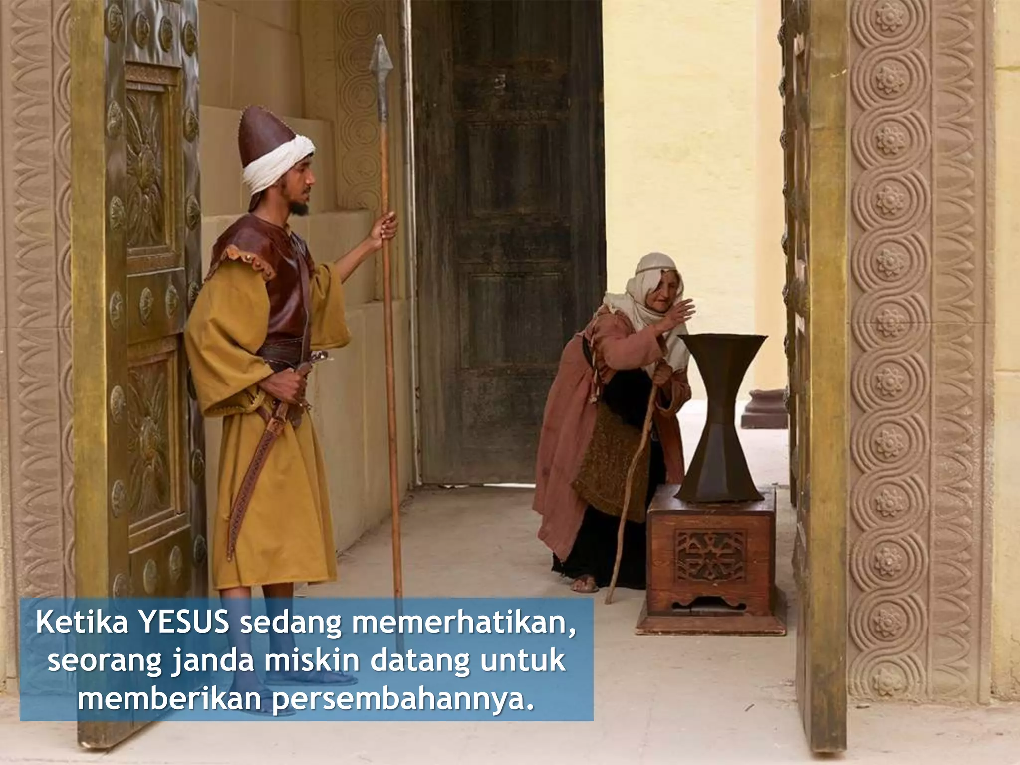 Khotbah Rohani Persembahan Janda Miskin | PPTX