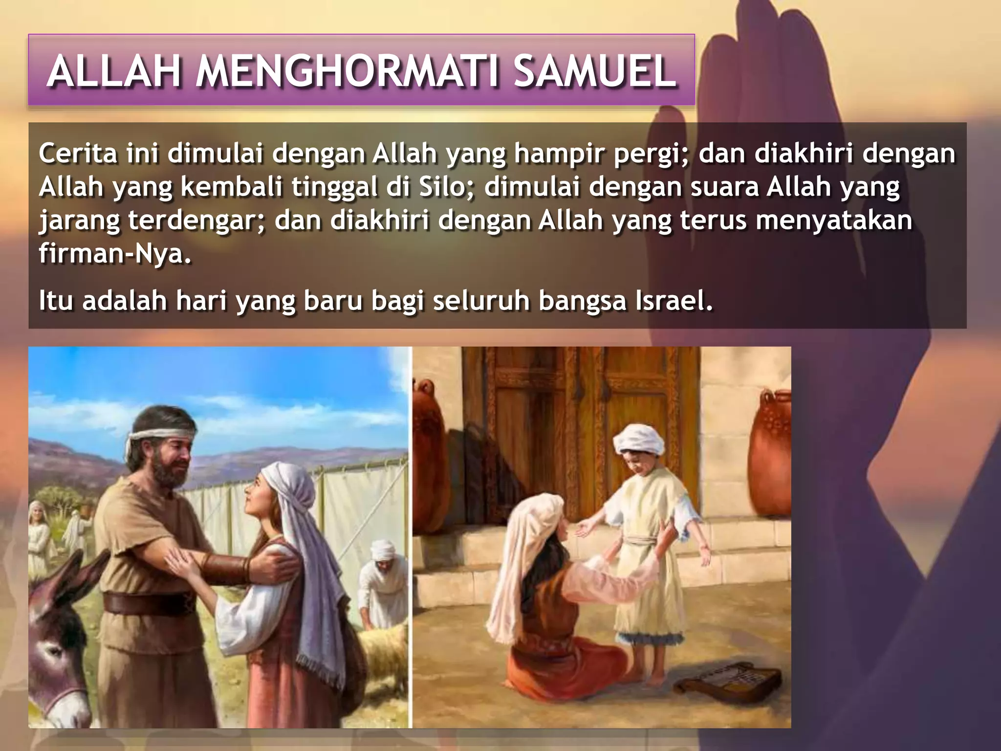 Khotbah rohani samuel pemimpin yang membawa perubahan | PPTX