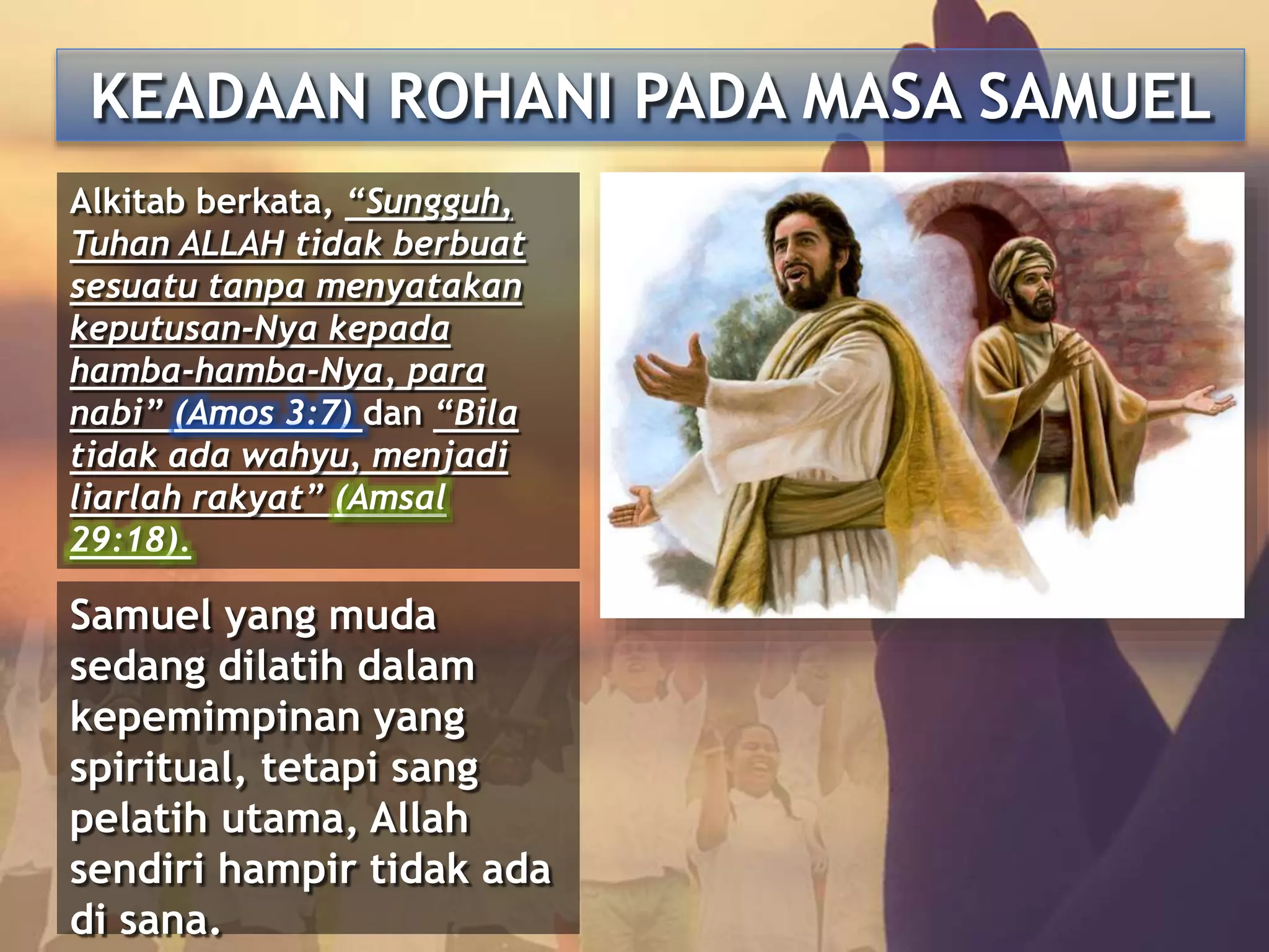 Khotbah rohani samuel pemimpin yang membawa perubahan | PPTX