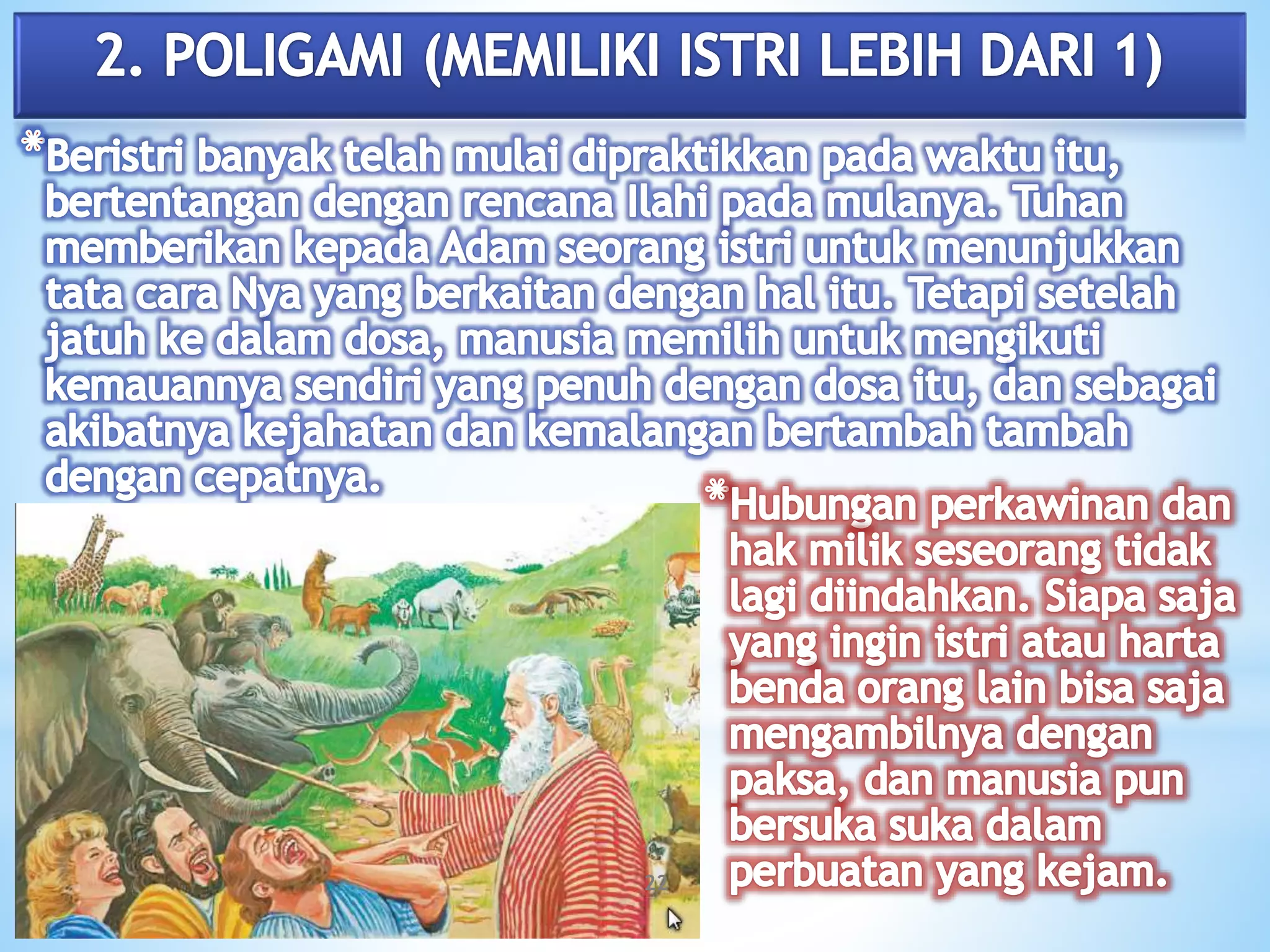 Khotbah Rohani tentang Nabi Nuh Hanya 8 Orang | PPTX