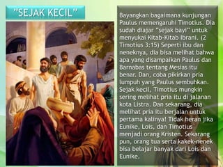 Khotbah Rohani Timotius Pemuda Setiawan, Menawan dan Budiman.pptx