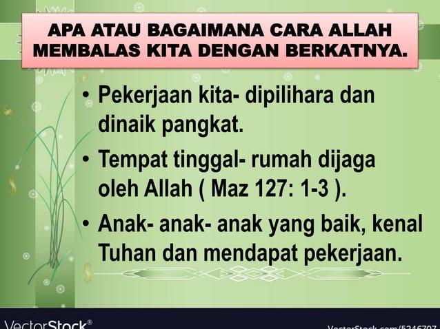 Khotbah tentang persembahan. | PPTX