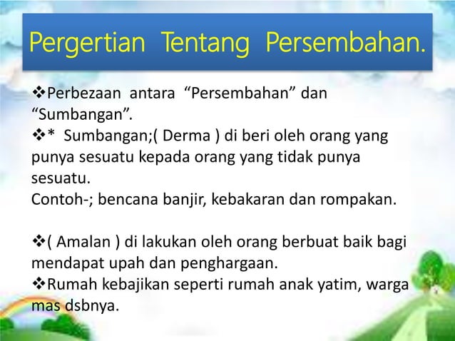Khotbah tentang persembahan. | PPTX
