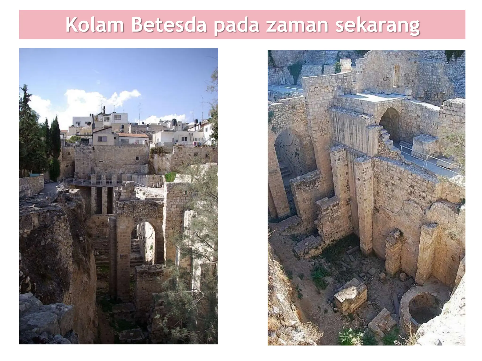 Kotbah YESUS & Orang Lumpuh di bethesda. | PPTX