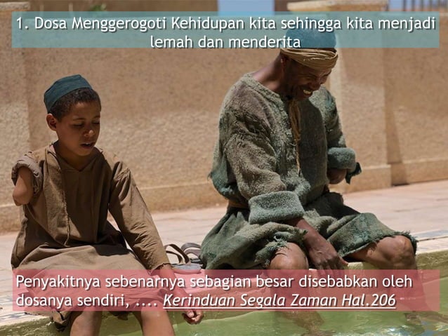 Kotbah YESUS & Orang Lumpuh di bethesda. | PPT