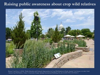 Building a Road Map for North American Crop Wild Relatives | PPTX