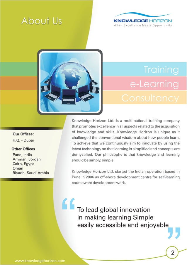 Knowledge Horizon Profile | PDF