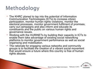 ICTs in Democracy and Human Rights | PPT | Internet | Computing