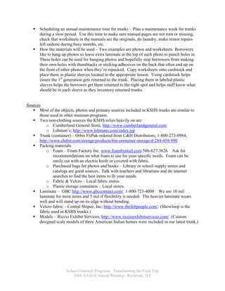KSHS Traveling Trunks AASLH[1] | PDF