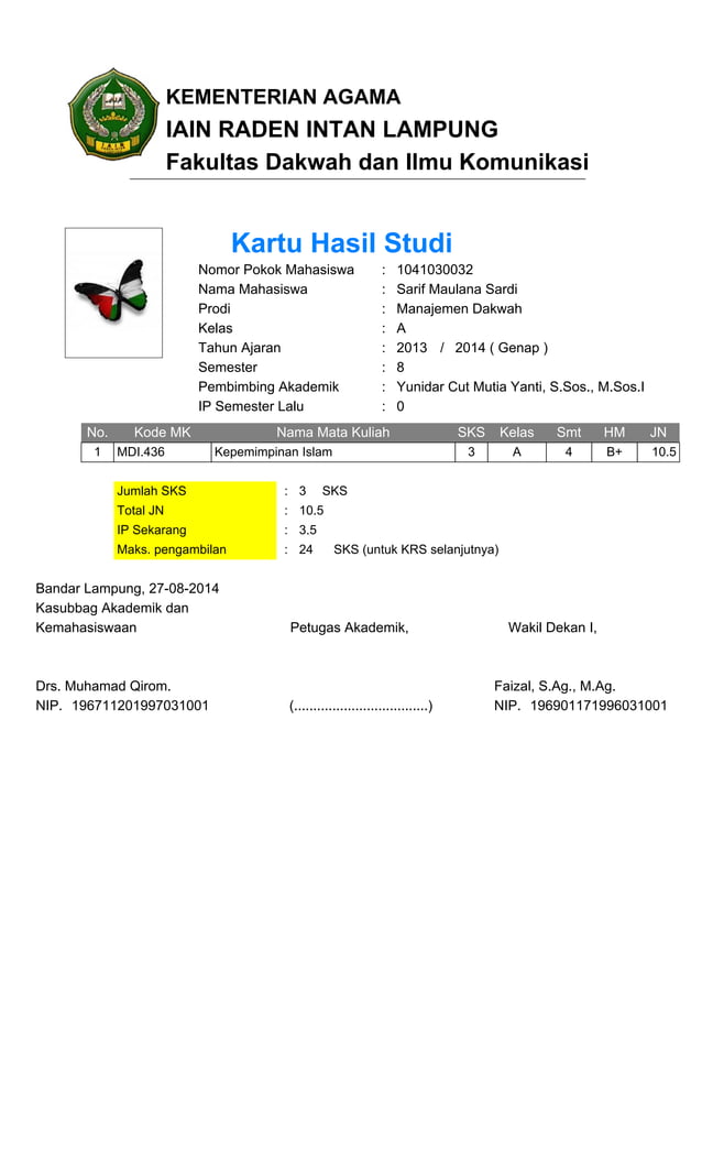 Khs 1041030032 2013 genap | PDF