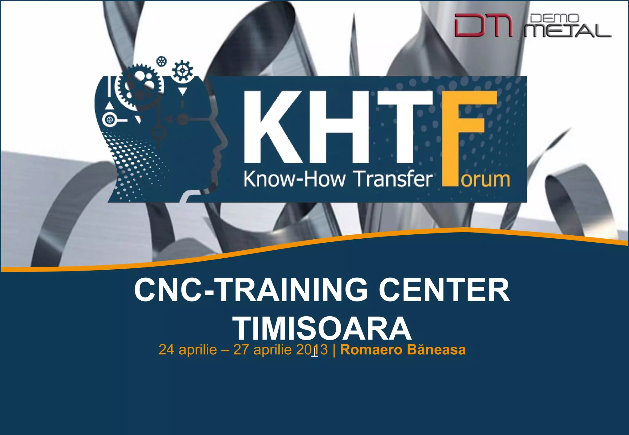 CNC Training Center Timisoara | PPT