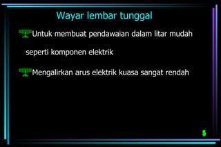 Kh Ting 1 Jenis Wayar | PPT