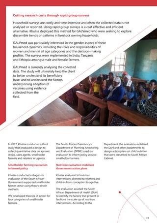 Khulisa management services report 2015 17 | PDF