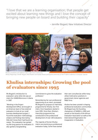 Khulisa management services report 2015 17 | PDF