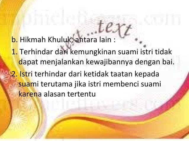 Khuluk dan fasakh | PPT