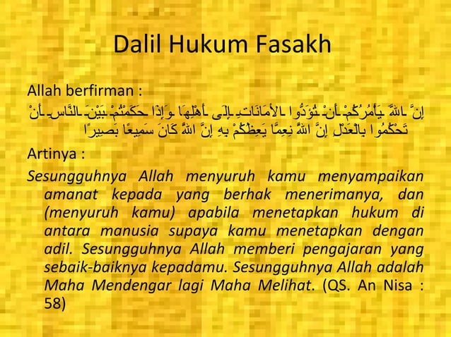 Khuluk dan fasakh | PPT