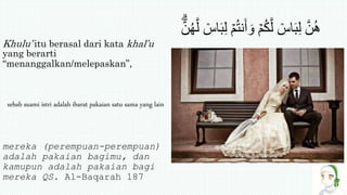 Khulu (gugatan cerai seorang istri) | PPTX