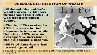 the great depression in America | PPTX