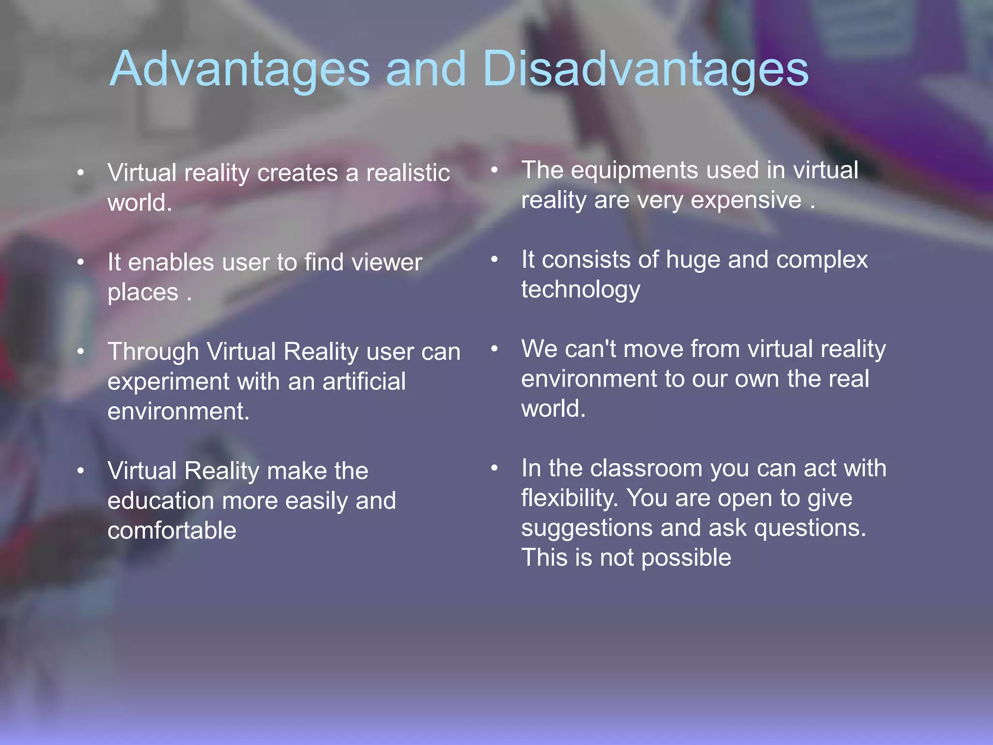 VIRTUAL REALITY (VR) ppt | PPTX