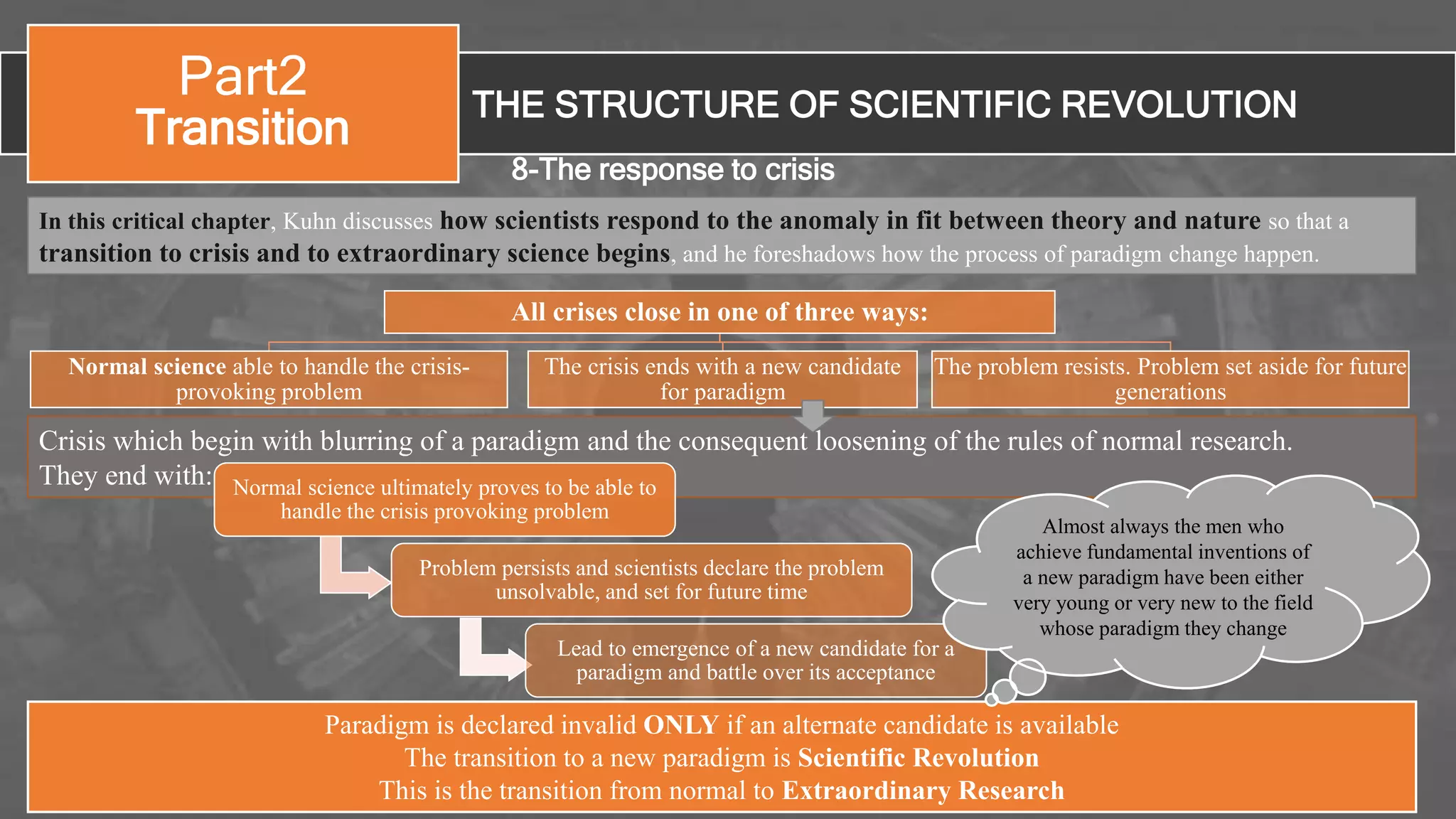 THE STRUCTURE OF SCIENTIFIC REVOLUTION -Thomas Kuhn | PPTX