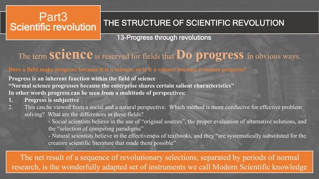 THE STRUCTURE OF SCIENTIFIC REVOLUTION -Thomas Kuhn | PPTX | Physics ...