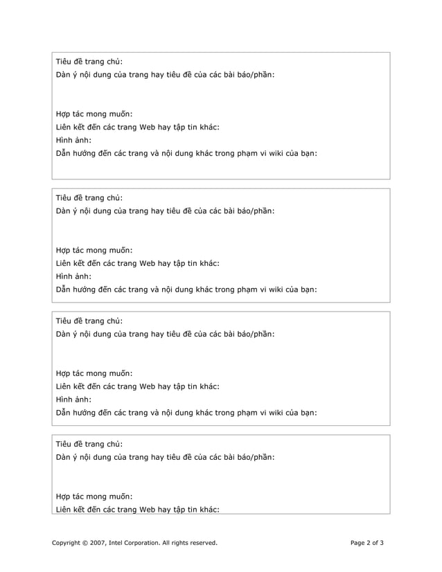 Khung soạn thảo wiki | PDF