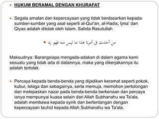 Khurafat | PPTX
