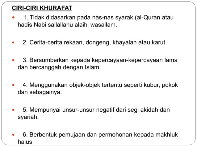 Khurafat | PPTX