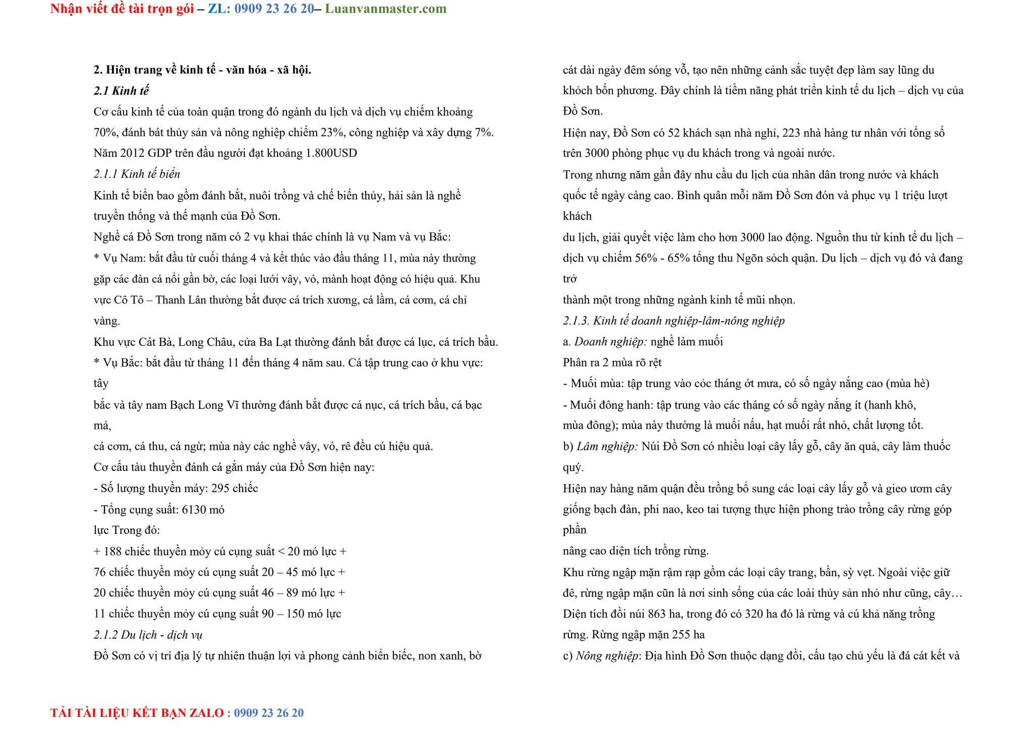 Khu Resort Đồ Sơn.doc