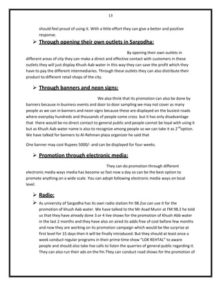 Khush aab mineral water project (1) (1) | DOCX