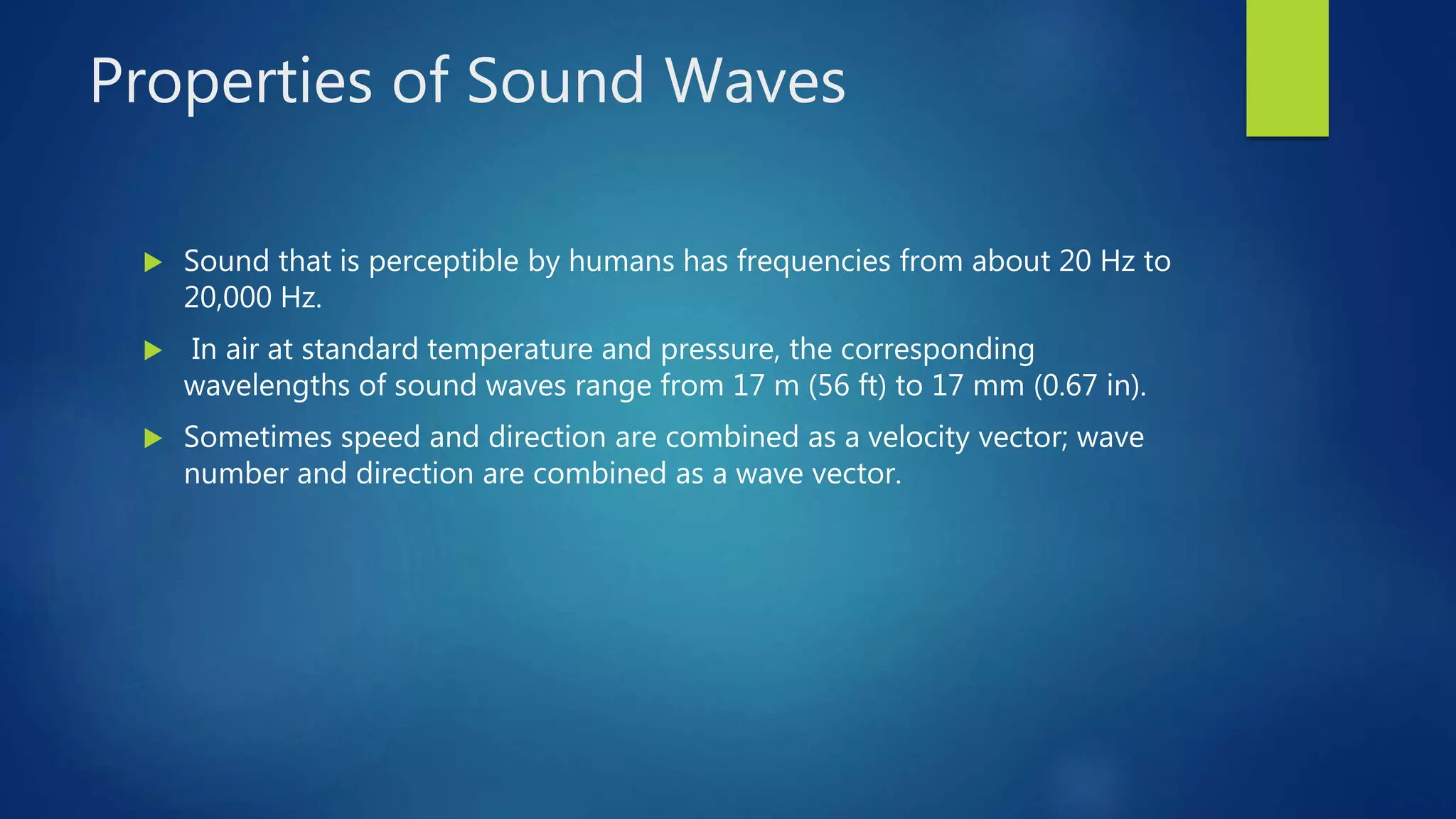 SOUND WAVES AND ITS PROPERTIES | PPTX