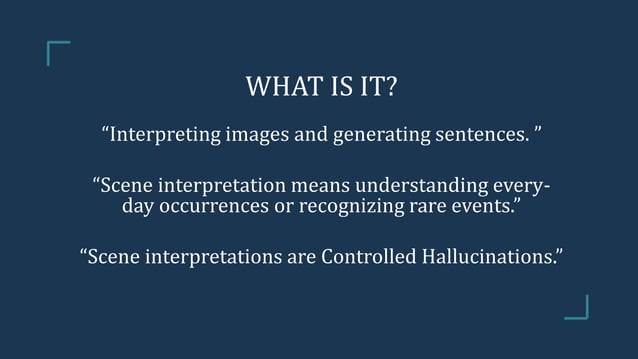 scene description | PPT scene description | PPT