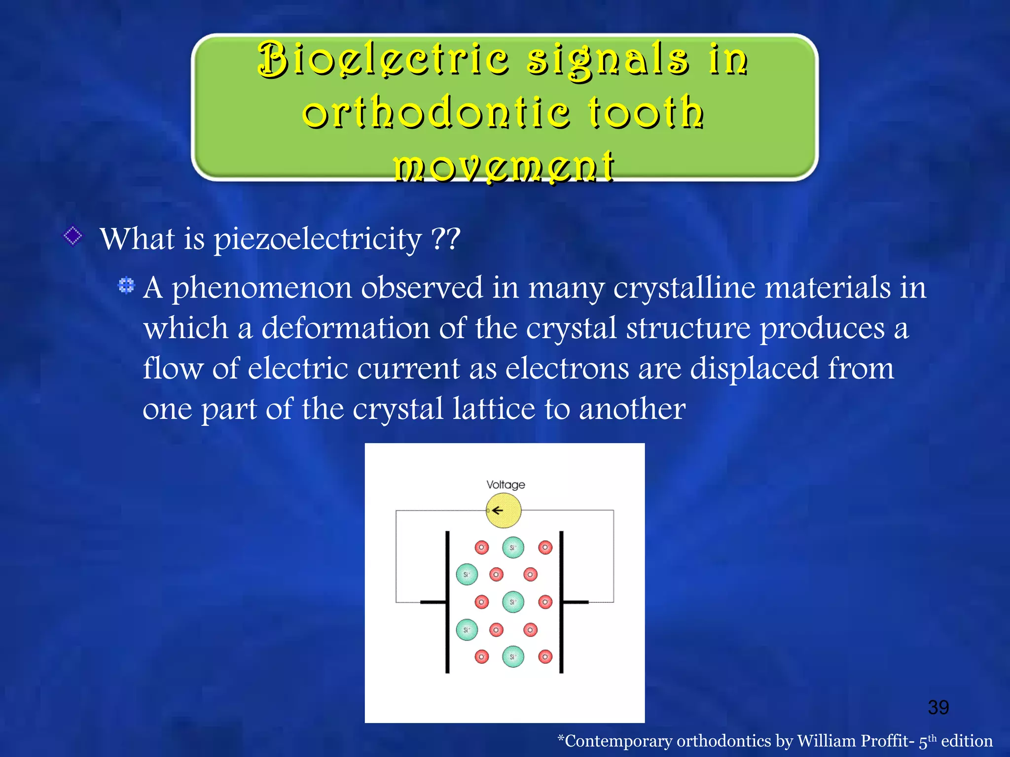 biology of tooth movement | PPT