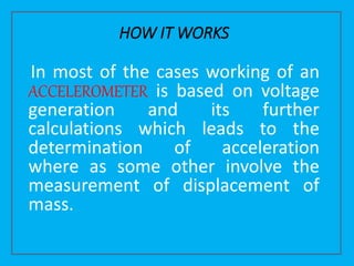 Accelerometer | PPTX