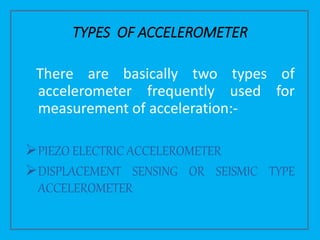 Accelerometer | PPTX