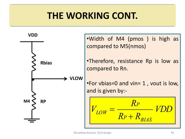 Design of ring oscillator using controlled low voltage swing inverter | PPTX | Consumer ...