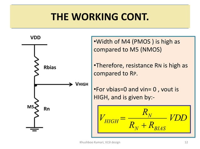 Design of ring oscillator using controlled low voltage swing inverter | PPTX | Consumer ...