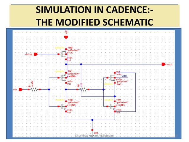 Design of ring oscillator using controlled low voltage swing inverter | PPTX | Consumer ...
