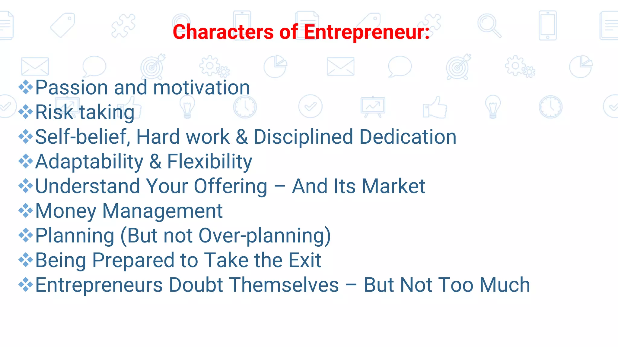 Role of entreprenuers in society | PPTX