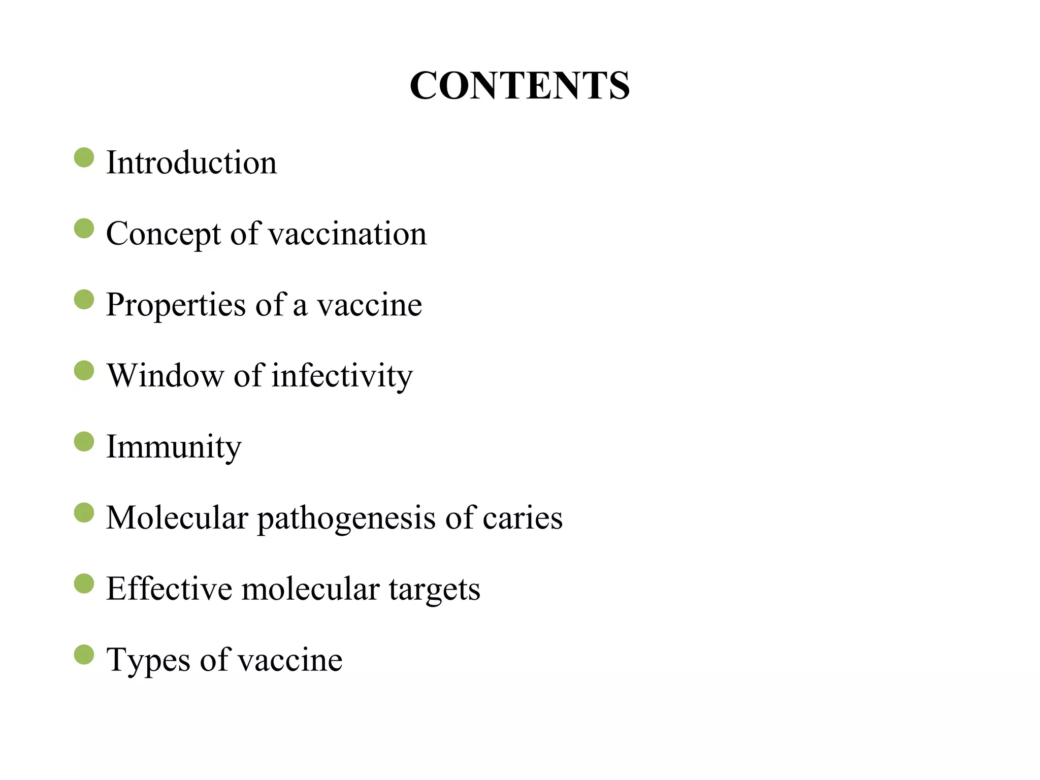 Khushboo seminar caries vaccine | PPT