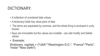 presentation on data science with python | PPTX