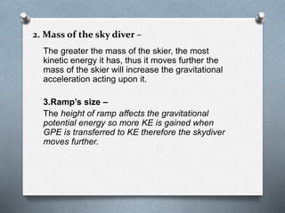 PHYSICS BEHIND SKY JUMPING | PPTX