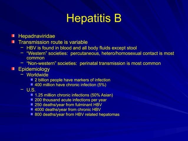 Viral hepatitis A to E . | PPT